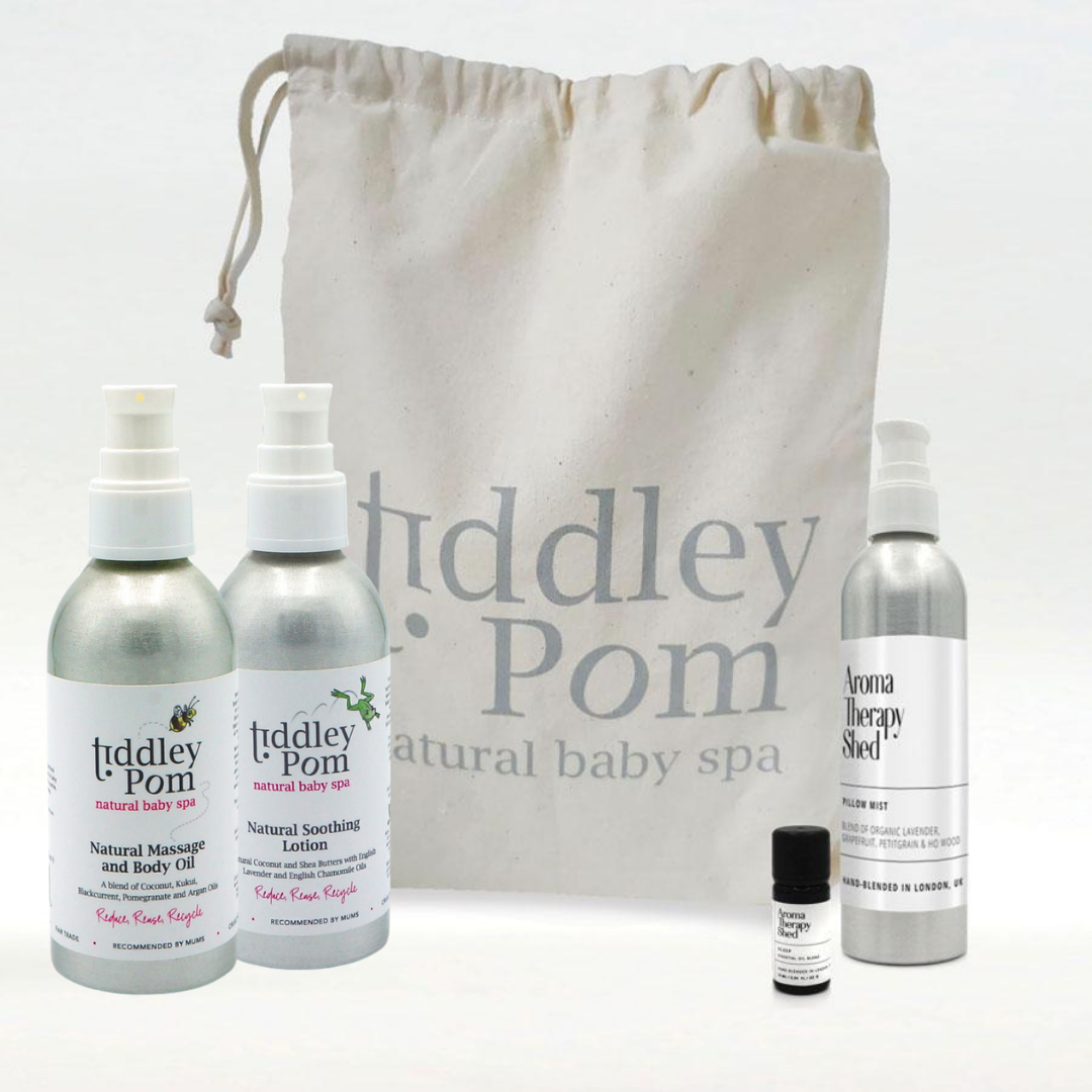 Tiddley Pom Natural Sleep Bag for Parents and Baby – Edith & George